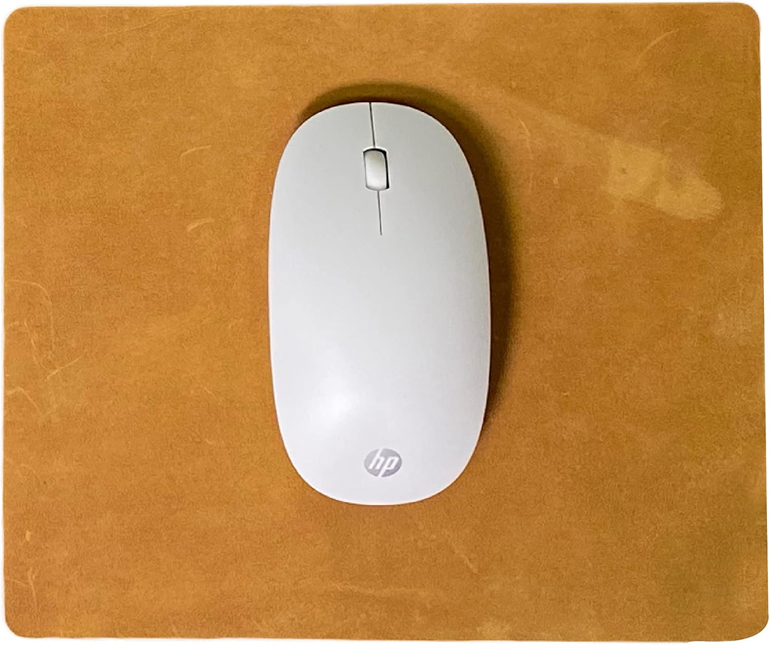 Amazon.com: Leather Mouse Pad for Laptop Computer and PC (Saddle ...