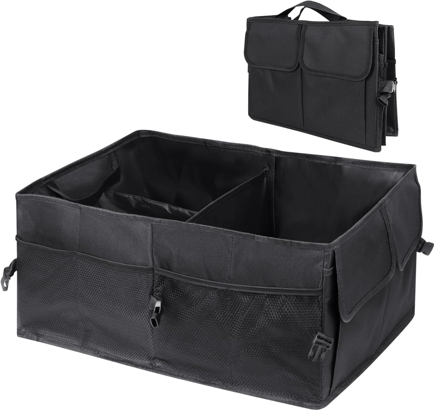 MIHURO Car Boot Organiser - Multifunctional Anti Slip Car Boot Tidy ...