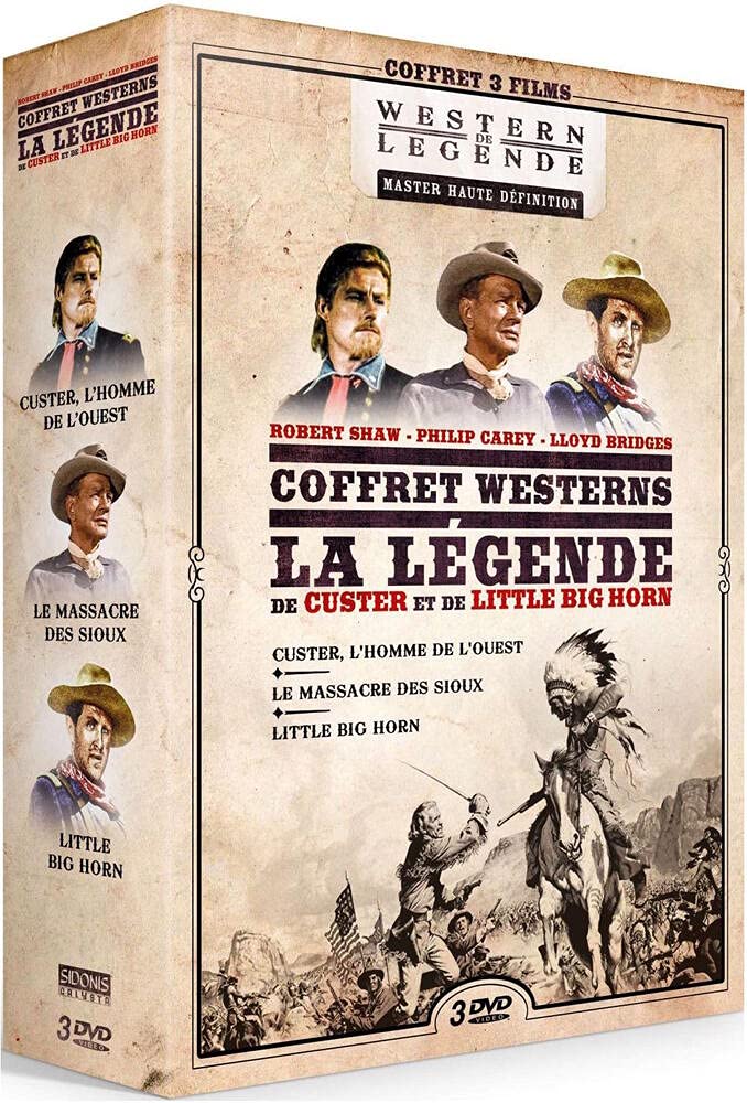 Amazon.com: Westerns-La légende Coffret 3 Films : Custer, l'homme de l ...
