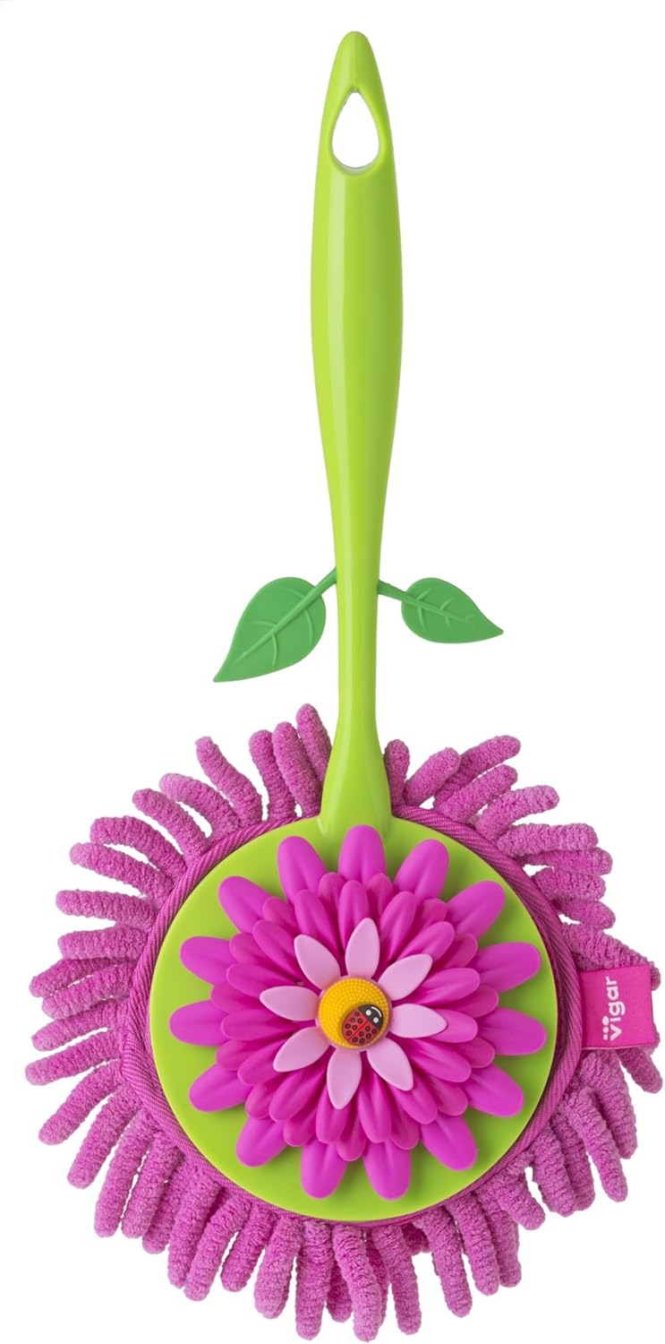 Amazon.com: Vigar Flower Power Microfiber Duster with Comfortable Non ...