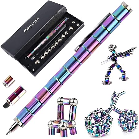 Amazon.com : Fidget Pen Decompression Magnetic Metal Pen, Toy Pen ...