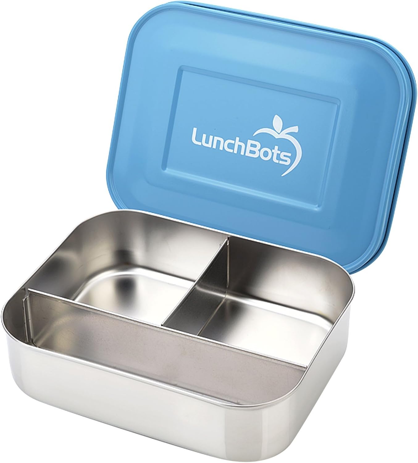 Amazon.com: LunchBots Trio Stainless Steel Food Container, Blue: Lunch ...