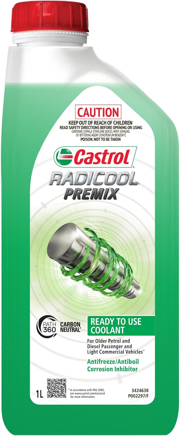 Castrol Radicool Premix Coolant 1 Litre: Automotive: Amazon.com.au