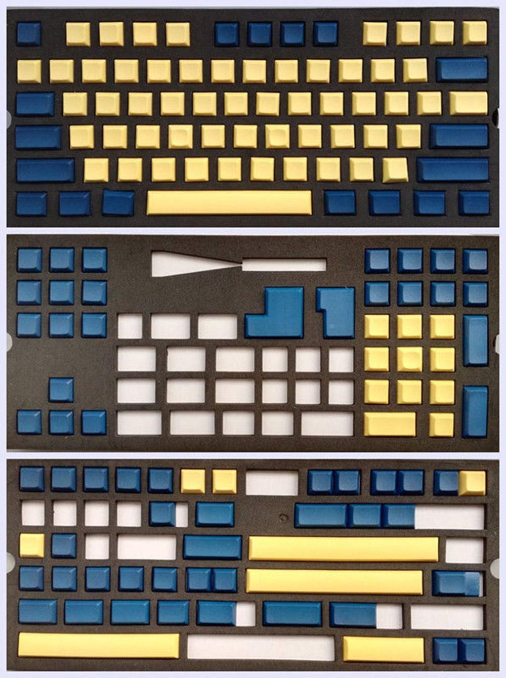 Amazon.com: 109/151 Keys DSA Profile Blank PBT Keycap Spherical Keyset ...