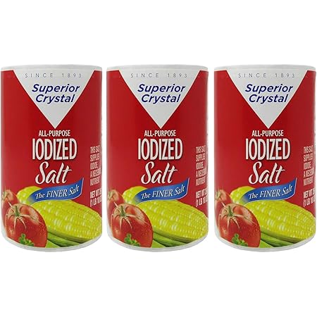 Amazon.com : Salt Sense Iodized 3 pack : Everything Else