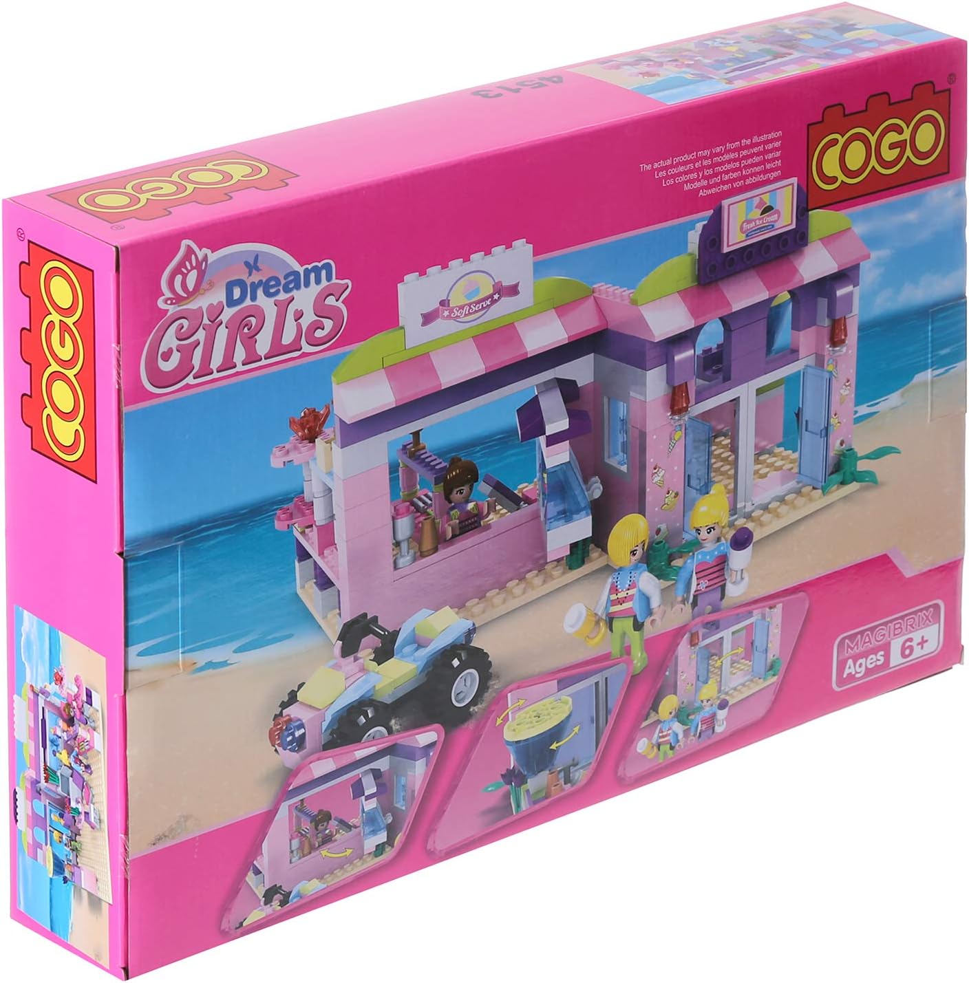 Cogo 4513 Dream Girls Building Set For Girls - 317 Pieces : Buy Online ...