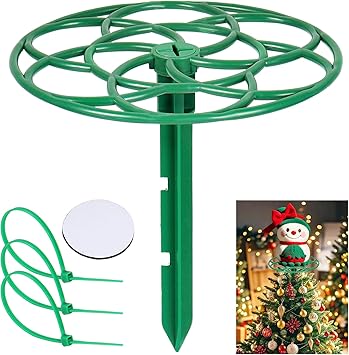 Amazon.com: Christmas Tree Topper Holder, Flat Base Holiday Universal ...