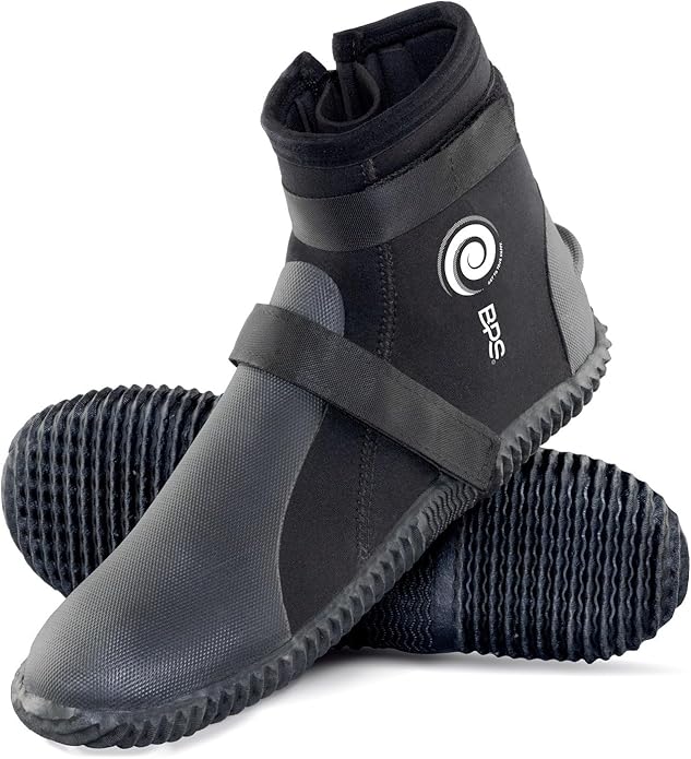 Amazon.com: BPS Dive Boots with Anti-Slip Rubber Sole for Water Sports ...
