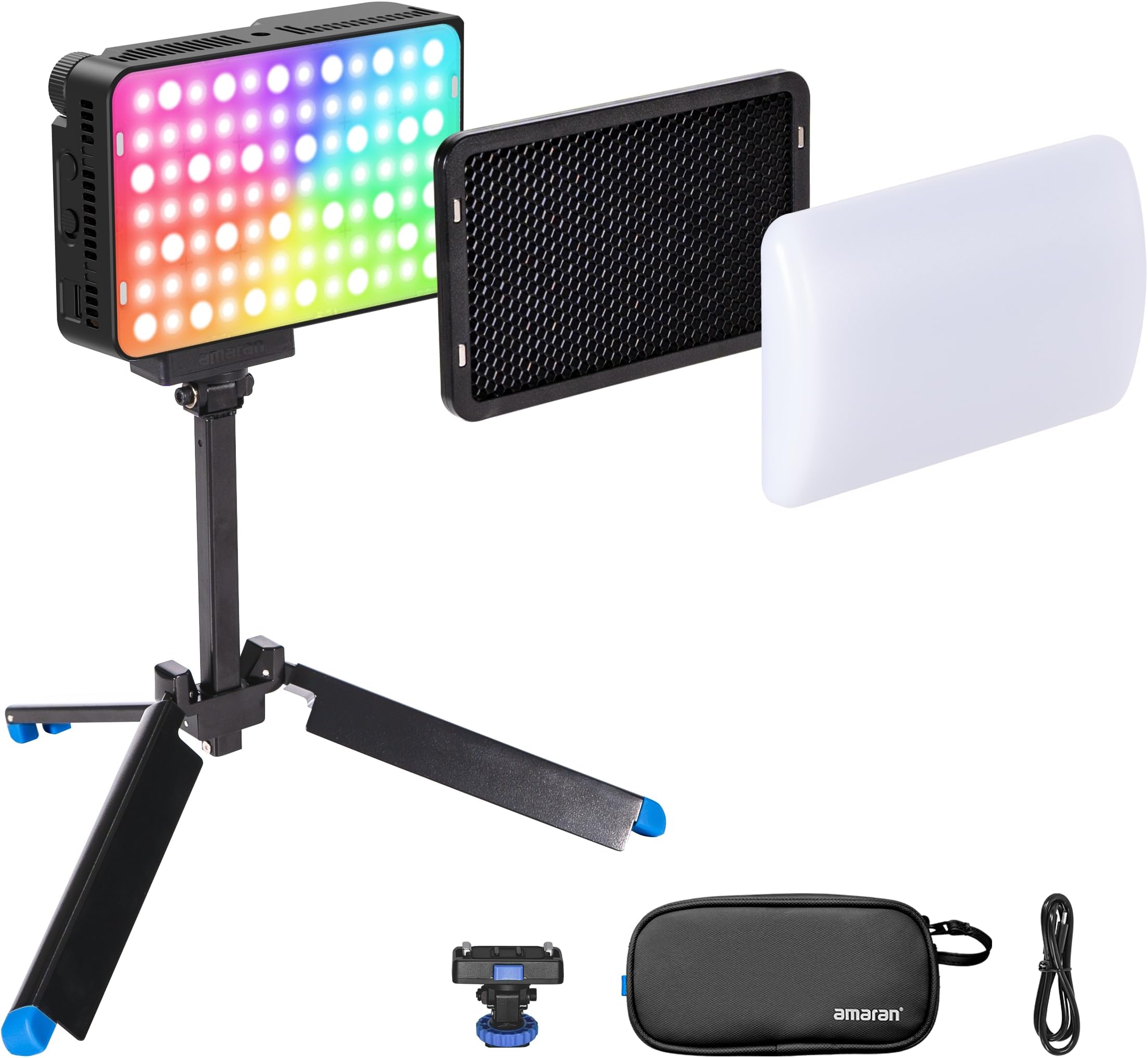 Amazon.com : Amaran Ace 25c Kit, Pocket RGBWW LED Light, Boost Mode Up ...