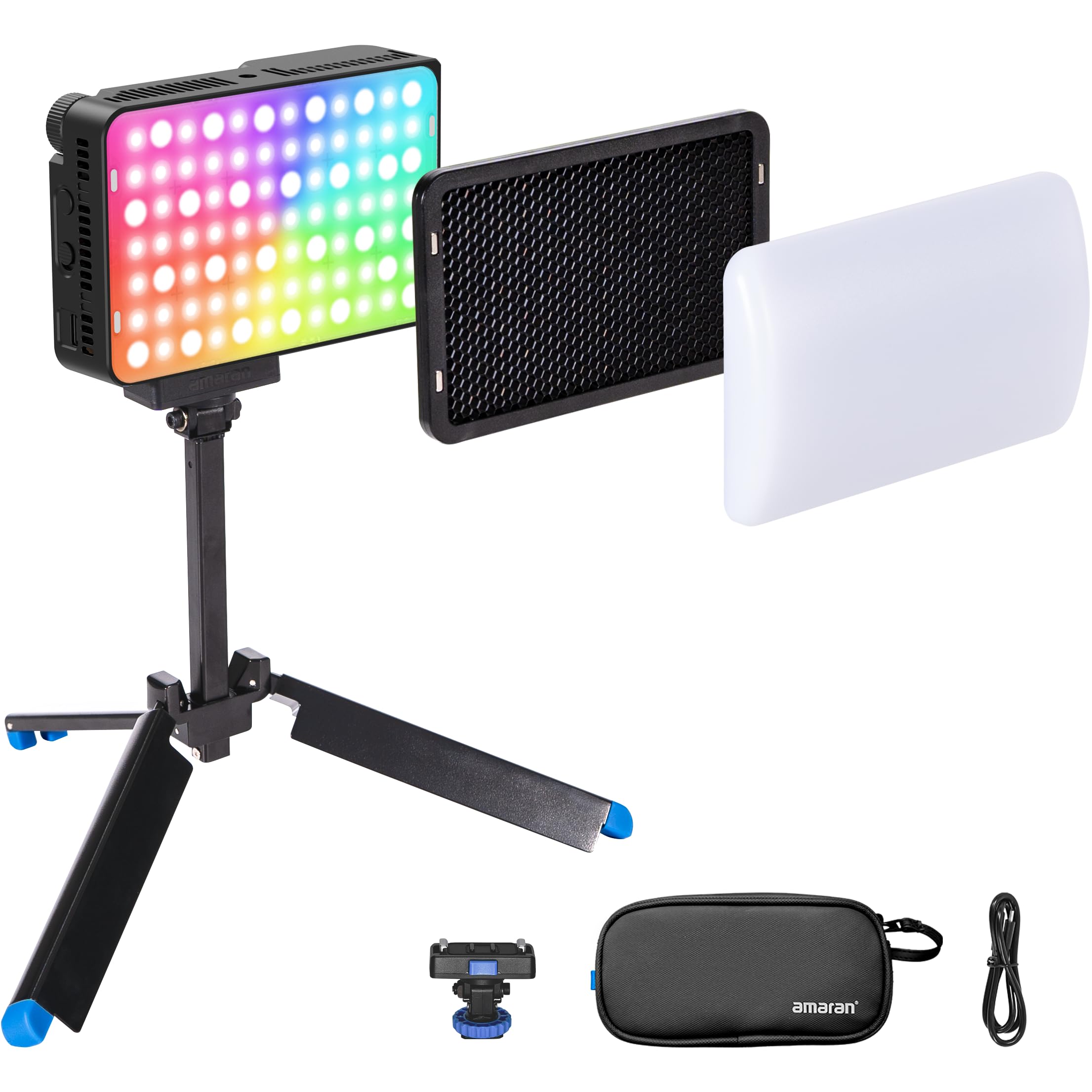 Amazon.com : Amaran Ace 25c Kit, Pocket RGBWW LED Light, Boost Mode Up ...