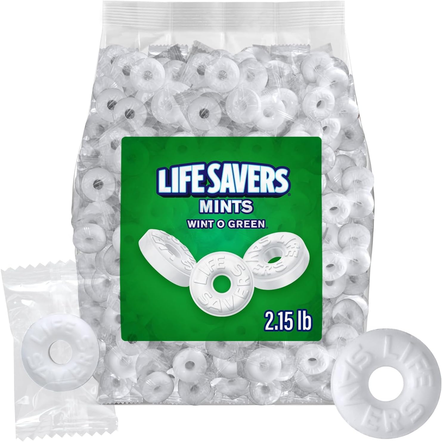 Amazon.com : Wint O Green Hard Candy 2lb + 2oz Bulk Pack of Mints ...