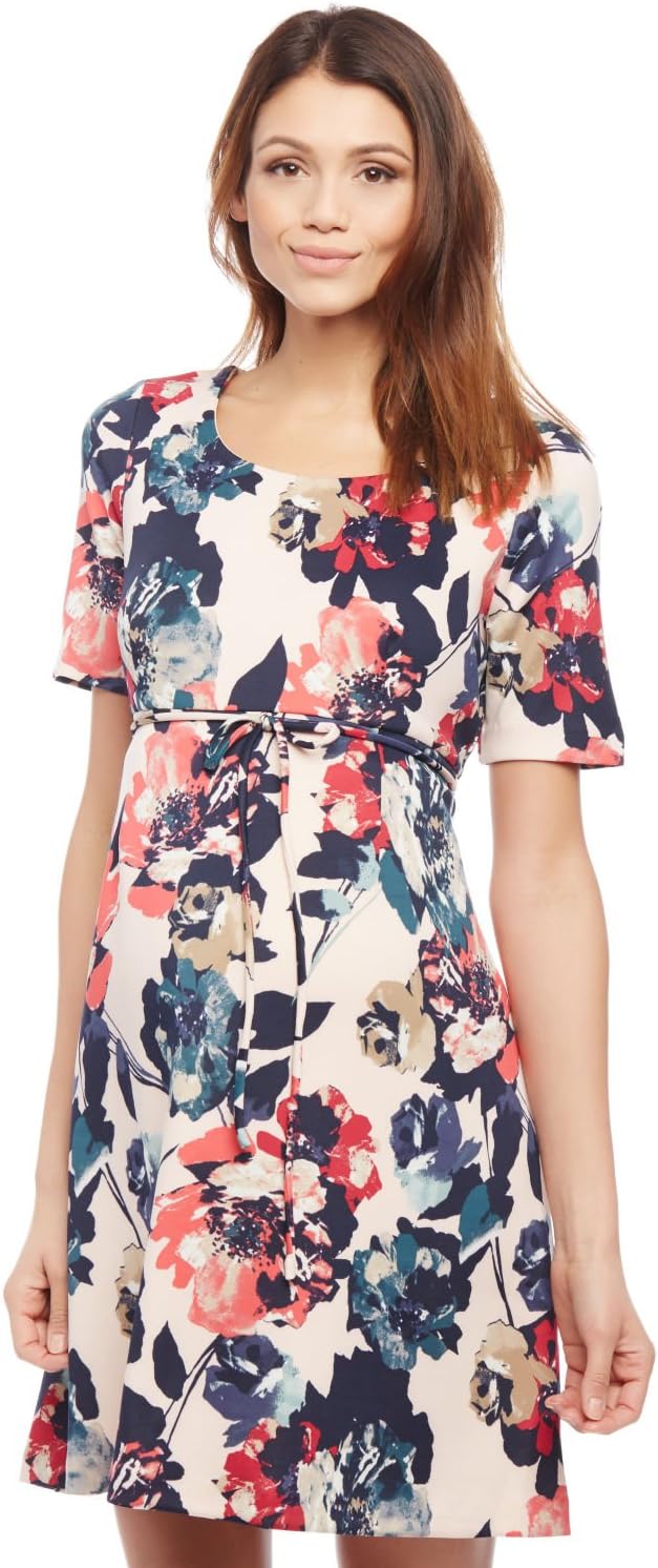 Floral Scuba Maternity Dress at Amazon Women’s Clothing store