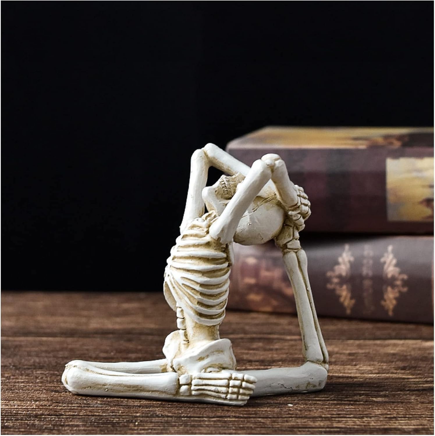 Amazon.com: VOVYUYI Bone Stretchers Skeletons in Yoga Poses Decorative ...