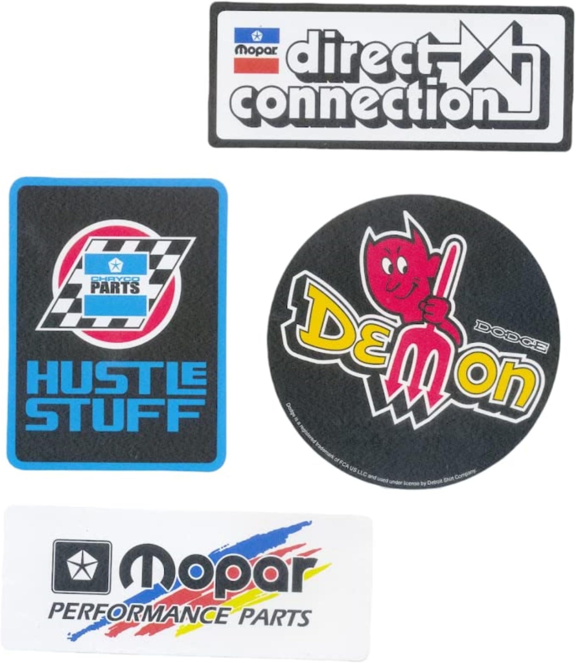 Amazon.com: Mopar & Plymouth Vinyl Stickers 3 Pieces Mopar Garage, 1969 ...