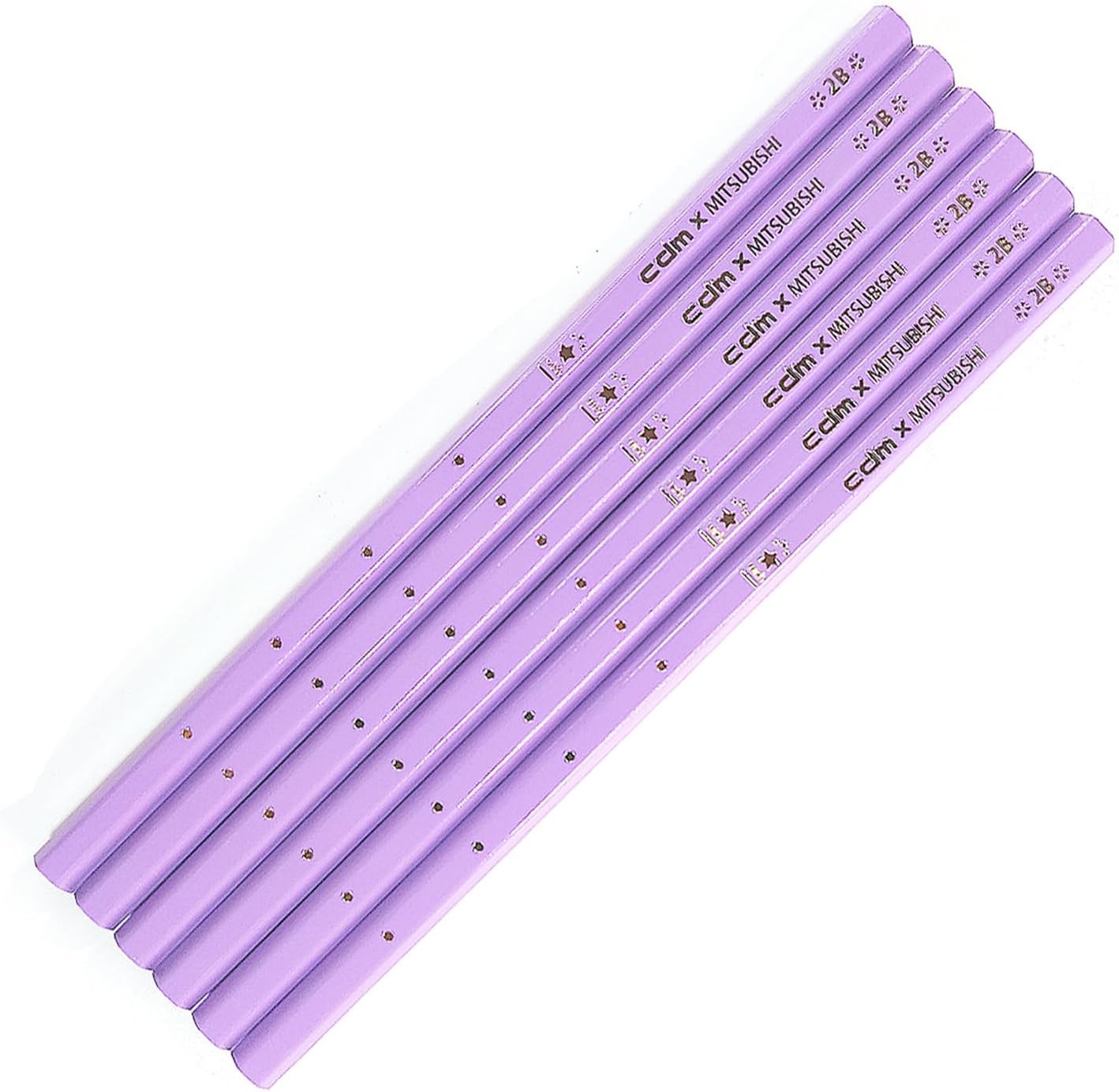 Amazon.co.jp: Gift Beautiful Pencils, No Label, 6 Solid Colors, Easy to ...