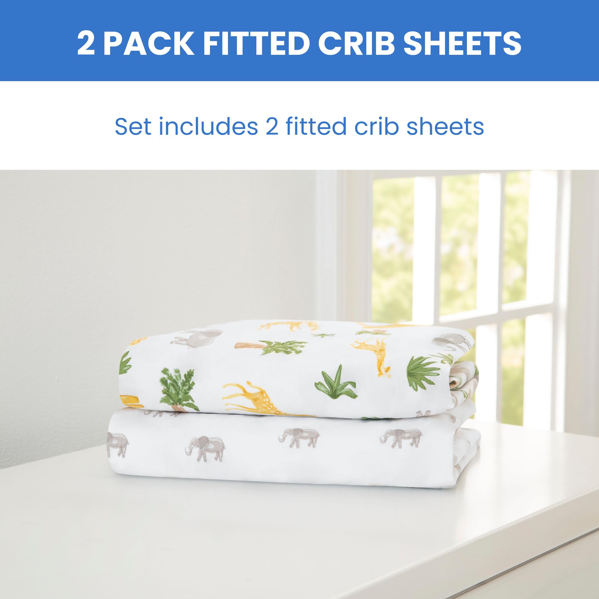 Snapklik.com : Delta Children Fitted Crib Sheets For Girls And Boys ...