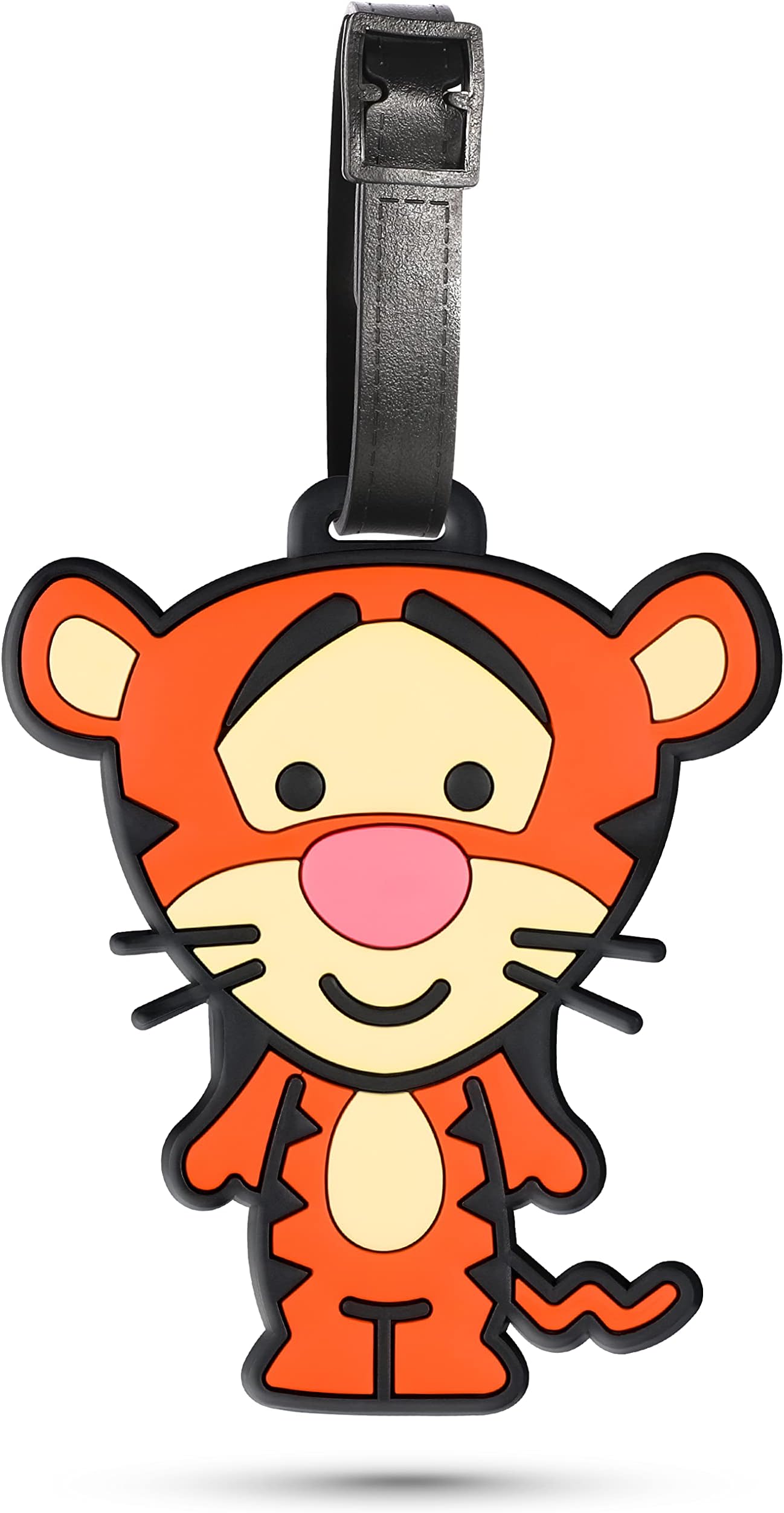 Amazon.com: Disney Eeyore and Winnie The Pooh Luggage Tags PVC 4-Piece ...