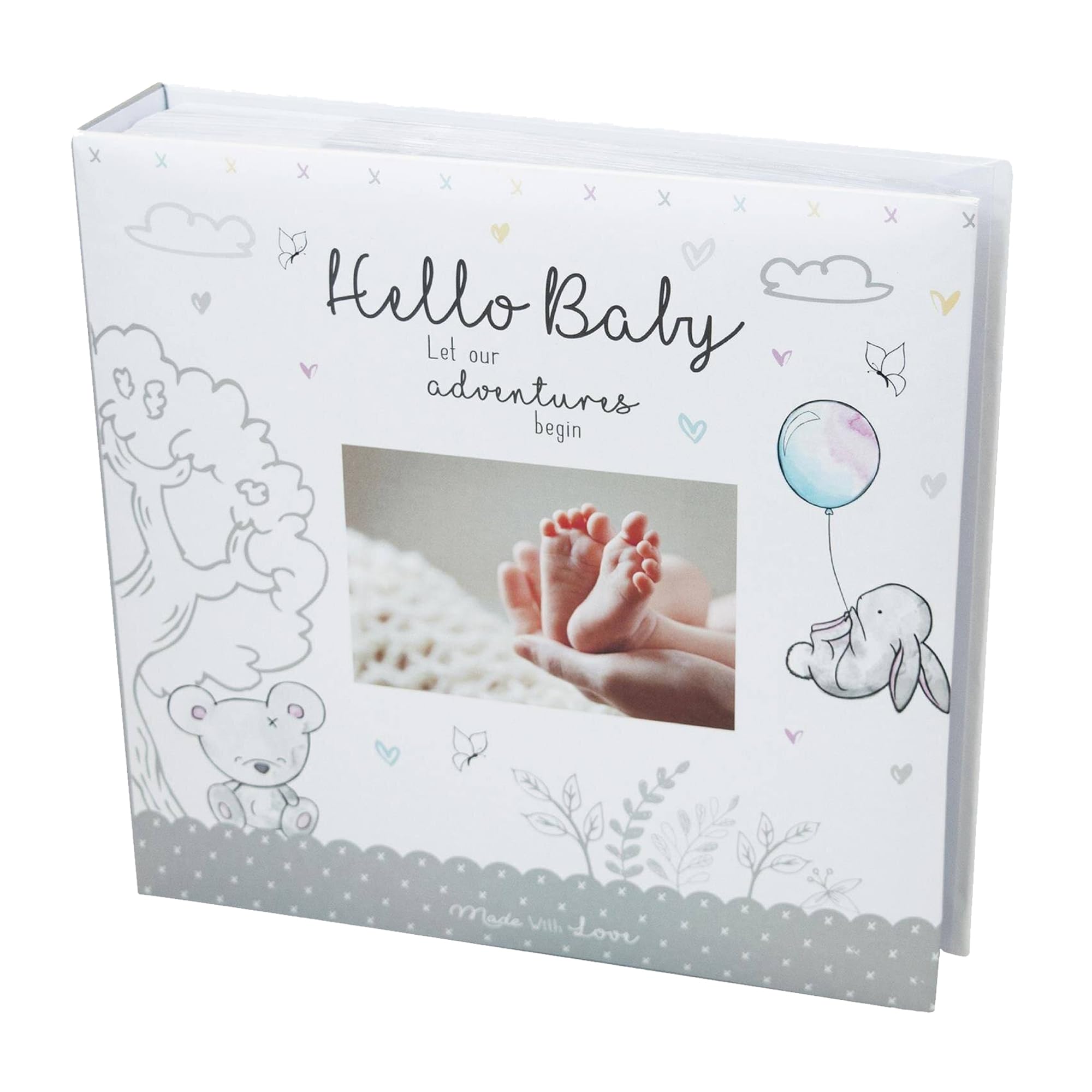 Hello Baby Photo Album, Whimsical Adventures Captured in 200 Cherished ...