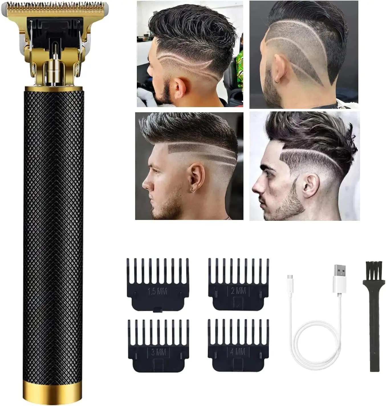 BALOJ BROTHERS Electric Rechargable Hair trimmer for men, Hair Clippers ...