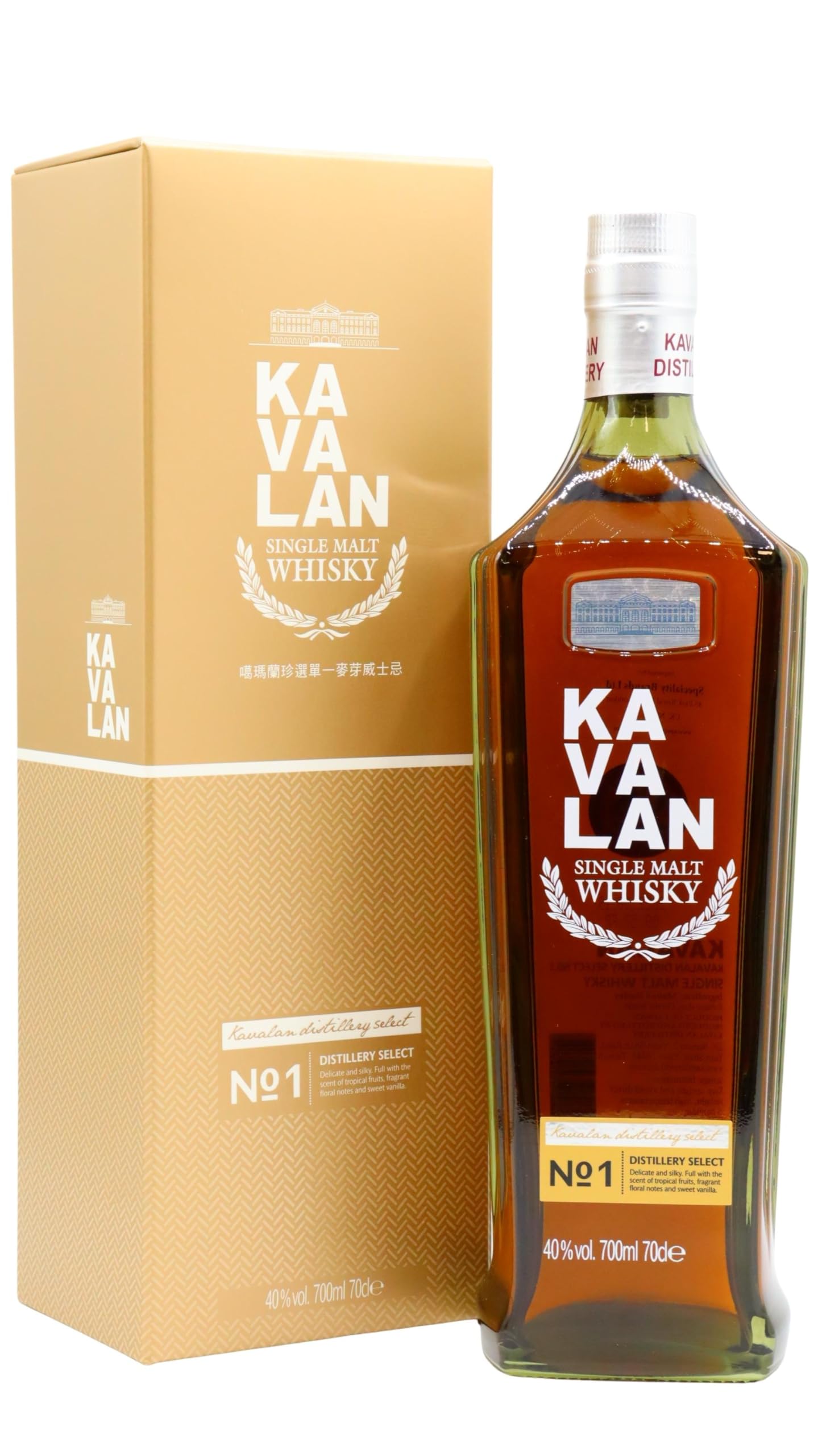 Kavalan Distillery Select No 1 Single Malt Whisky 70cl 40 | Desertcart ...