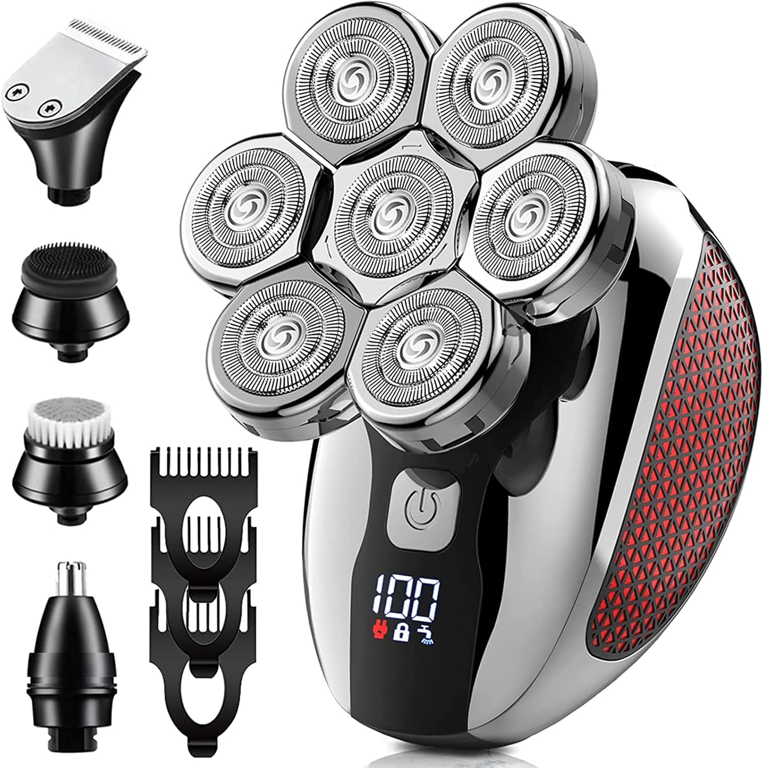 Amazon.com: Detachable Electric Head Shavers for Bald Men, Waterproof ...