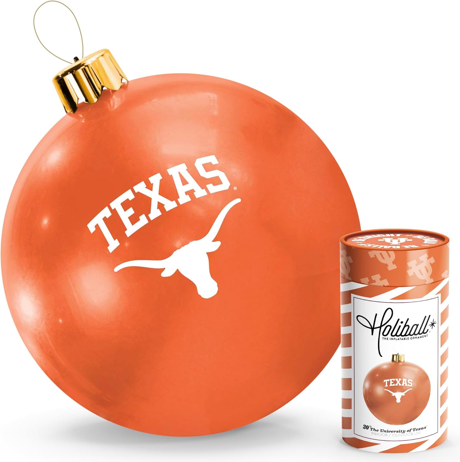 Amazon.com: Holiball Inflatable Collegiate Holiday Ornament – Ultimate ...