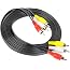 Amazon.com: RocketBus RCA Audio Video A/V Composite Red White Yellow ...