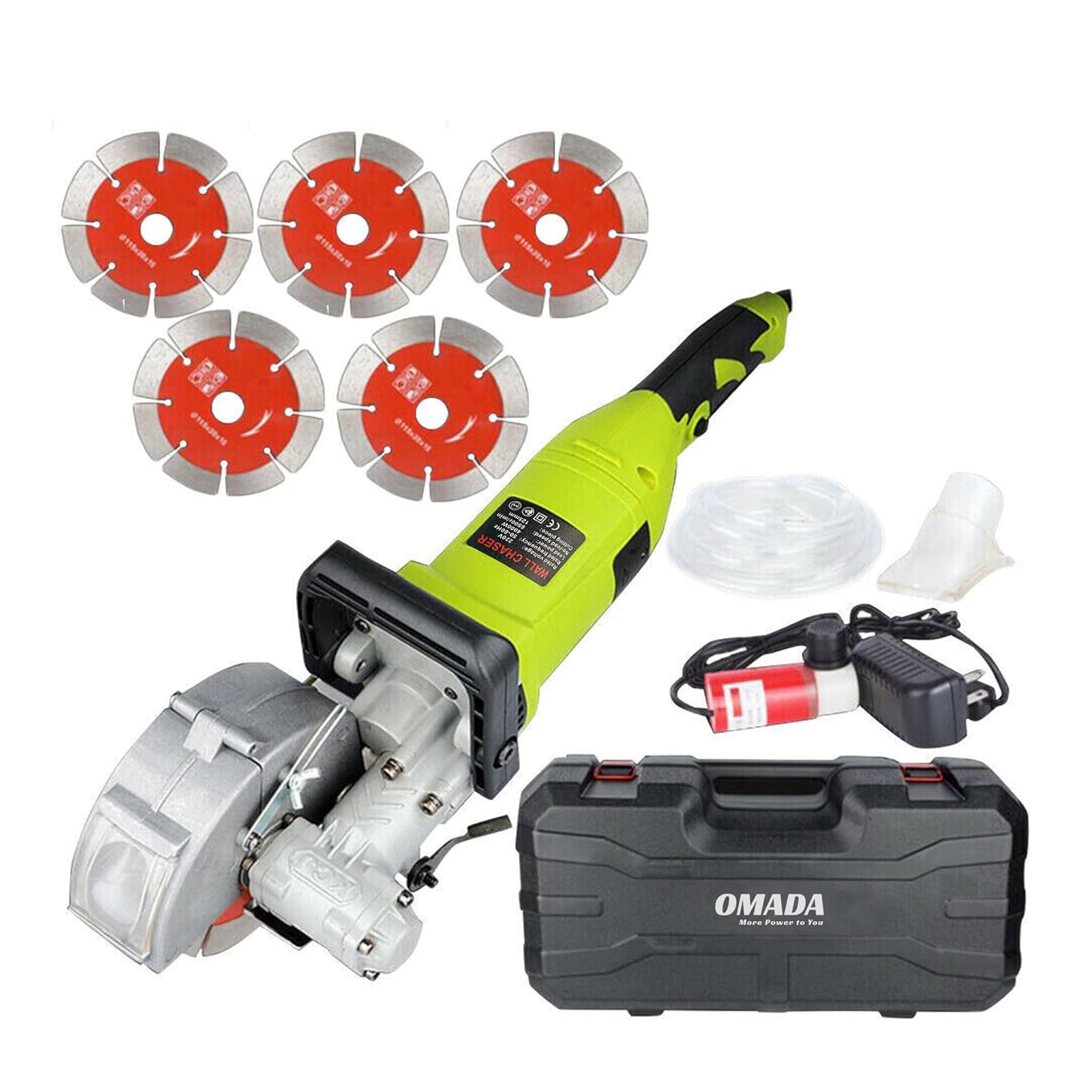 OMADA 4000w Wall Chaser 125 mm Cutting Width,Wall Groove Cutting ...