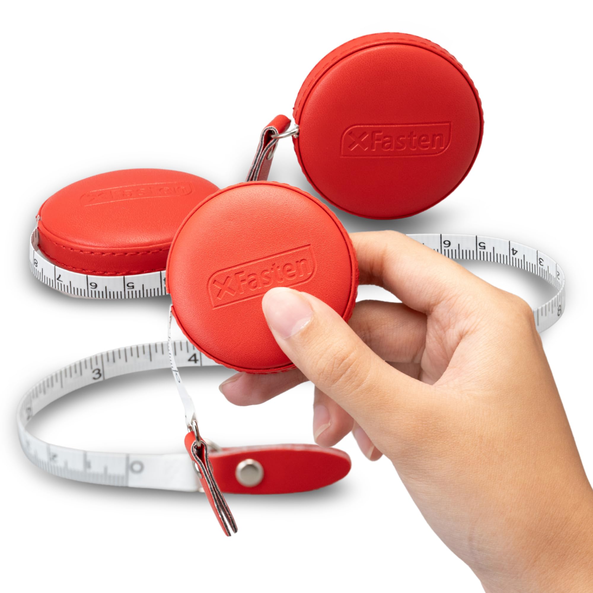 Amazon.com: XFasten Retractable Tape Measure for Sewing 3-Pack 60-Inch ...