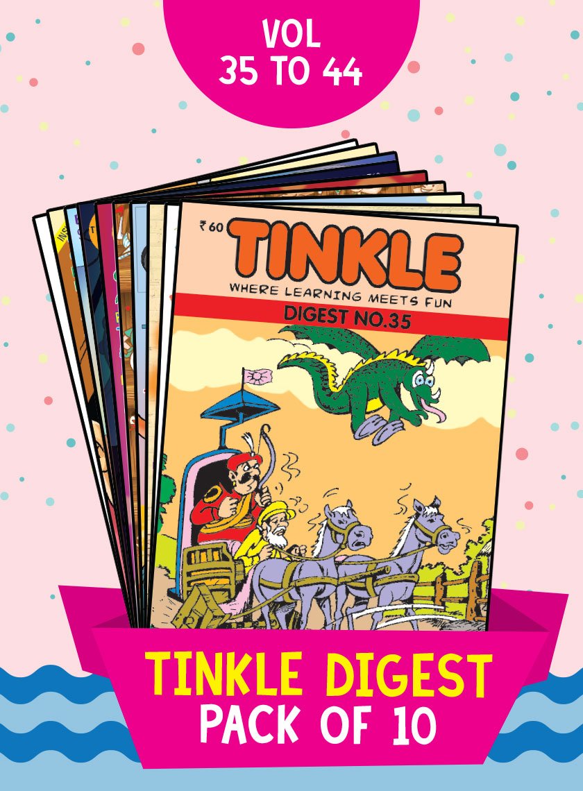 Tinkle Digest Pack of 10 -Vol 35 to 44 : Shriya Ghate: Amazon.in: Books