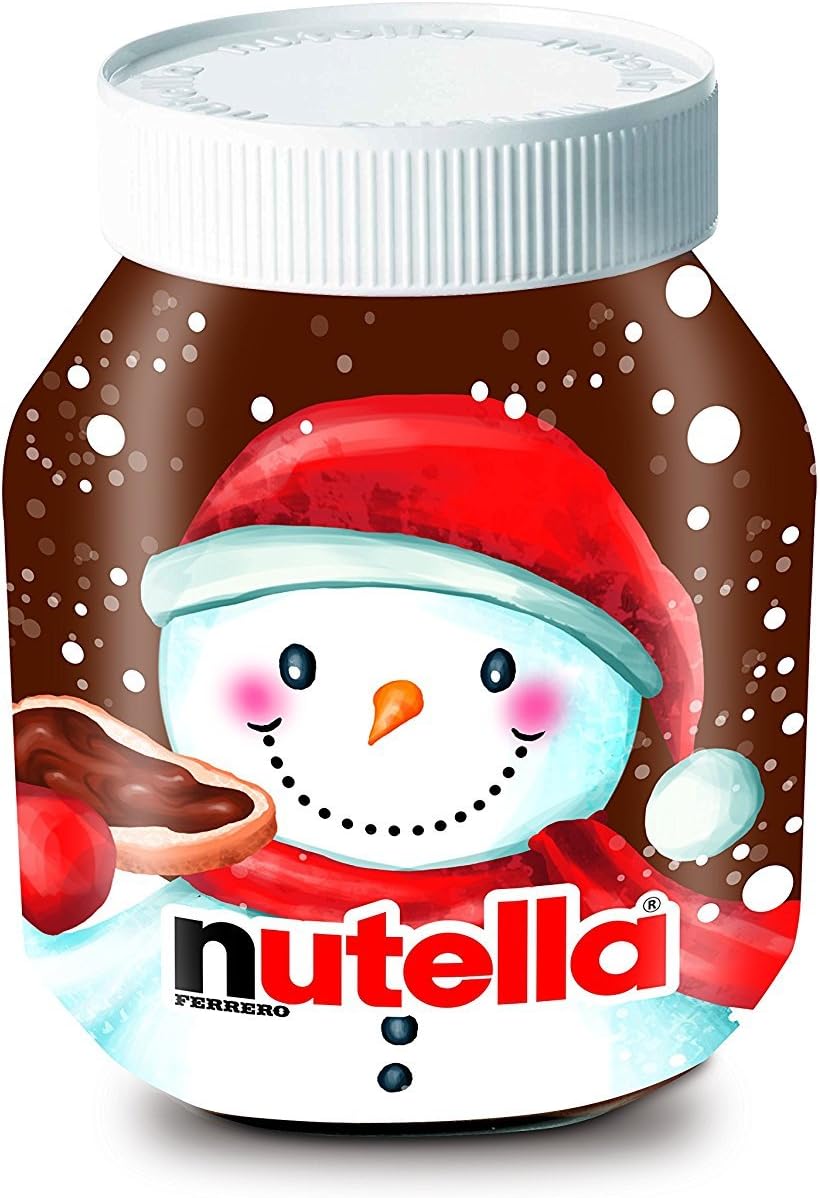 Nutella Hazelnut Chocolate Spread Jar, Chocolate Gift, Unique Recipe ...