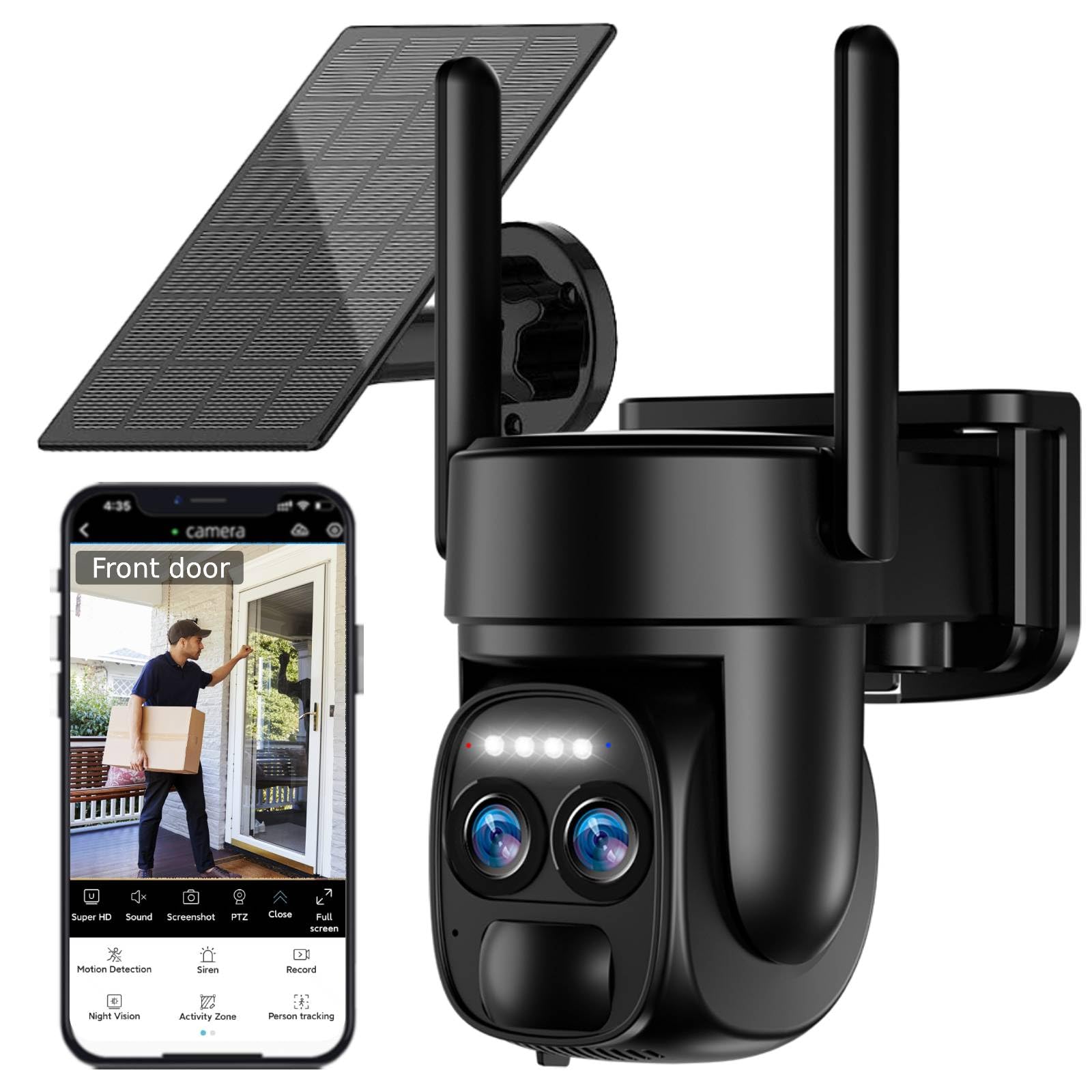 Best Solar-powered Solar Security Cameras Wireless Outdoor Wireless ...