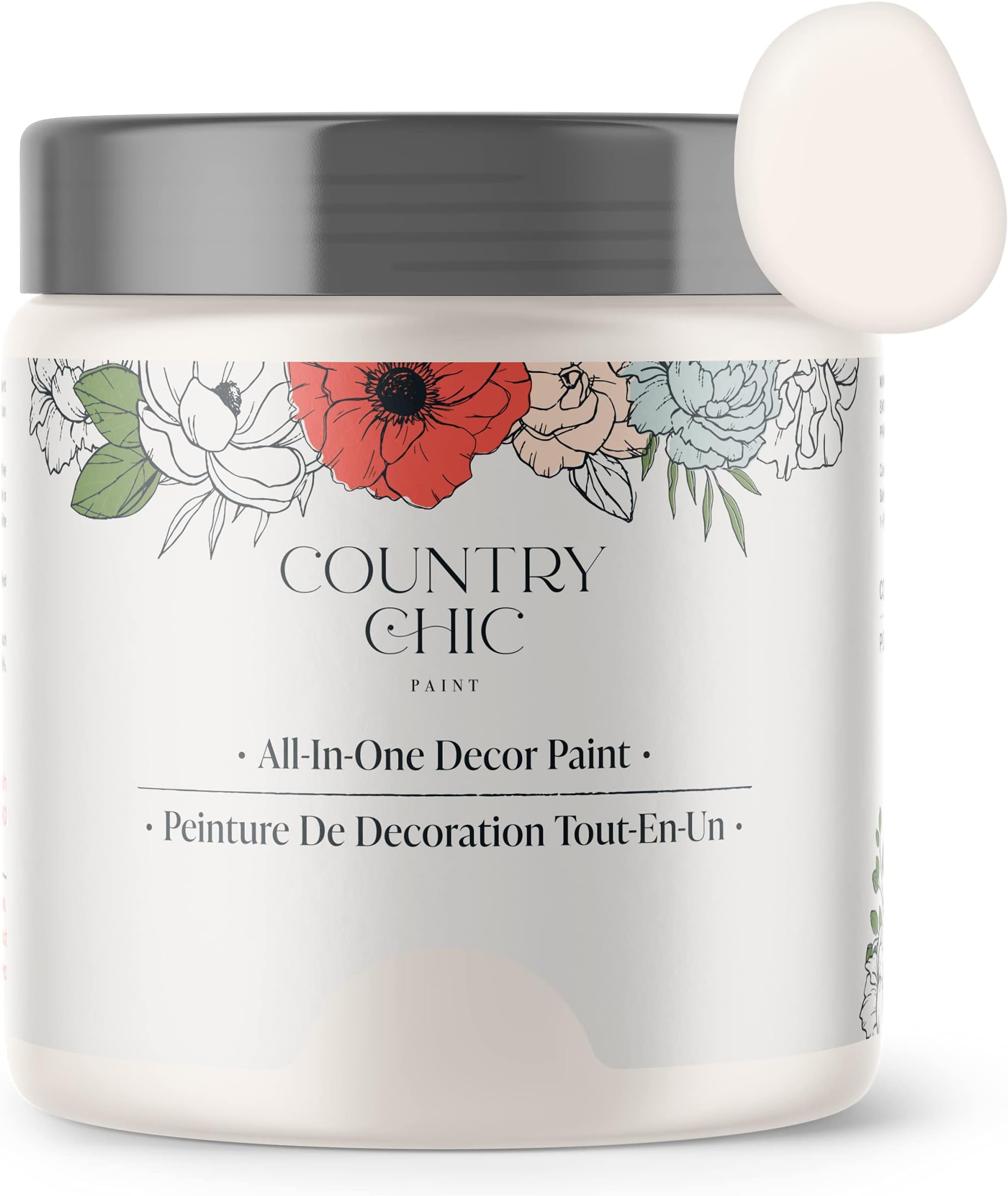 Country Chic Paint Color Card - 50 Furniture Paint Color Swatches ...