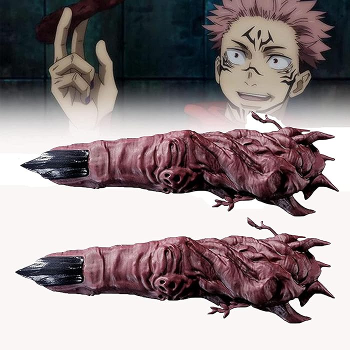 Buy NAUXIU Jujutsu Kaisen,Ryomen Sukuna Fingers, Special Cursed Objects ...