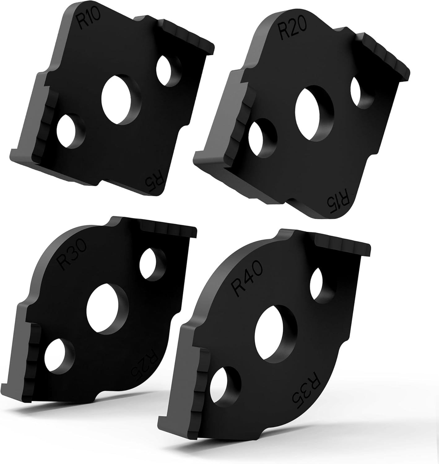 Radius Jig Router Templates Corner Radius Routing Templates, ABS+CNC ...