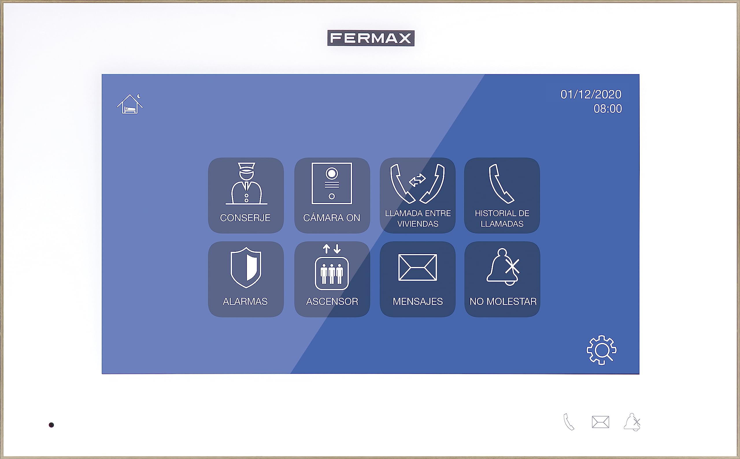 Amazon.com: FERMAX Wit 7" Monitor Poe White Meet 14701 : Electronics