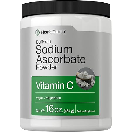 Amazon.com: NutriBiotic - Sodium Ascorbate Buffered Vitamin C Powder, 16 oz | Vegan, Non-Acidic ...