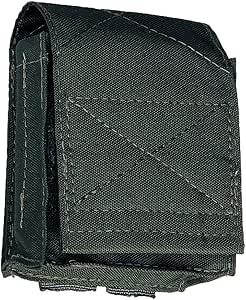 Amazon.com : Nylon Double Handcuff Molle Pouch - Molle Double Handcuff ...