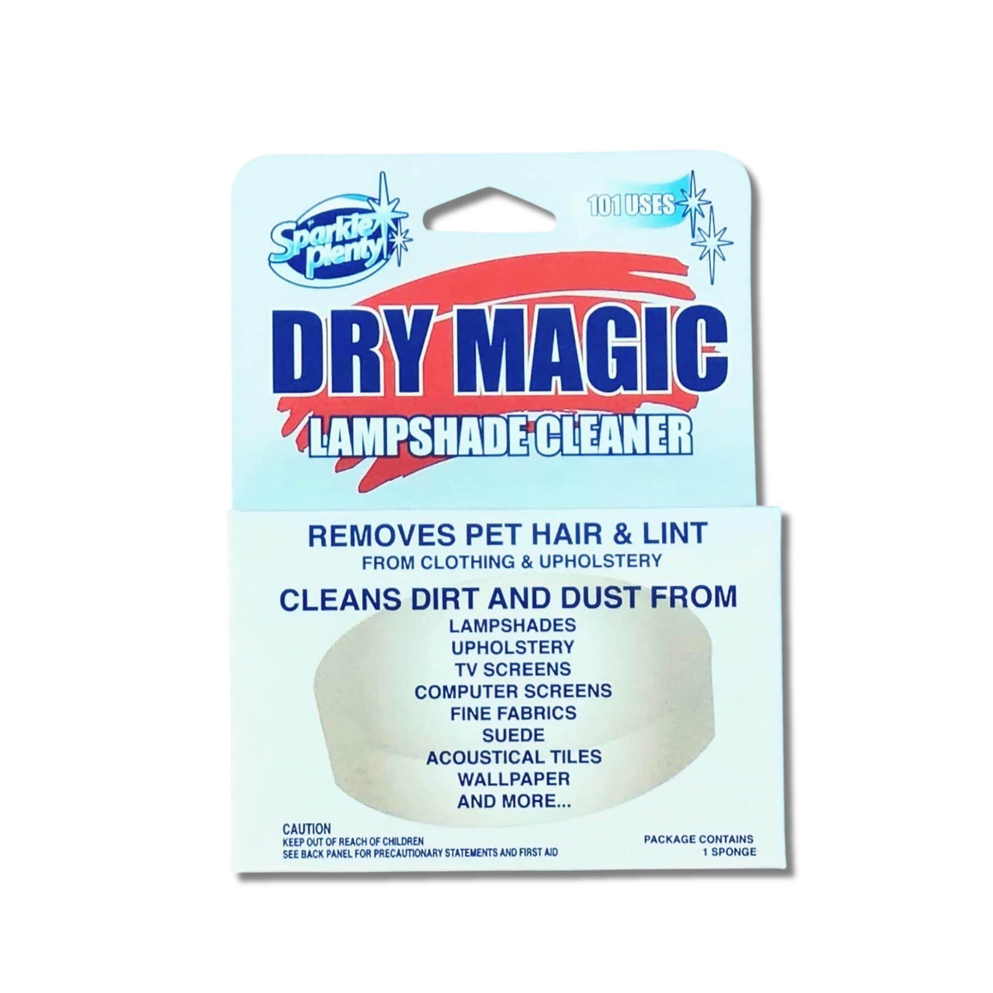 Amazon.com: Sparkle Plenty Dry Magic Lampshade Cleaner - Cleans Pet ...