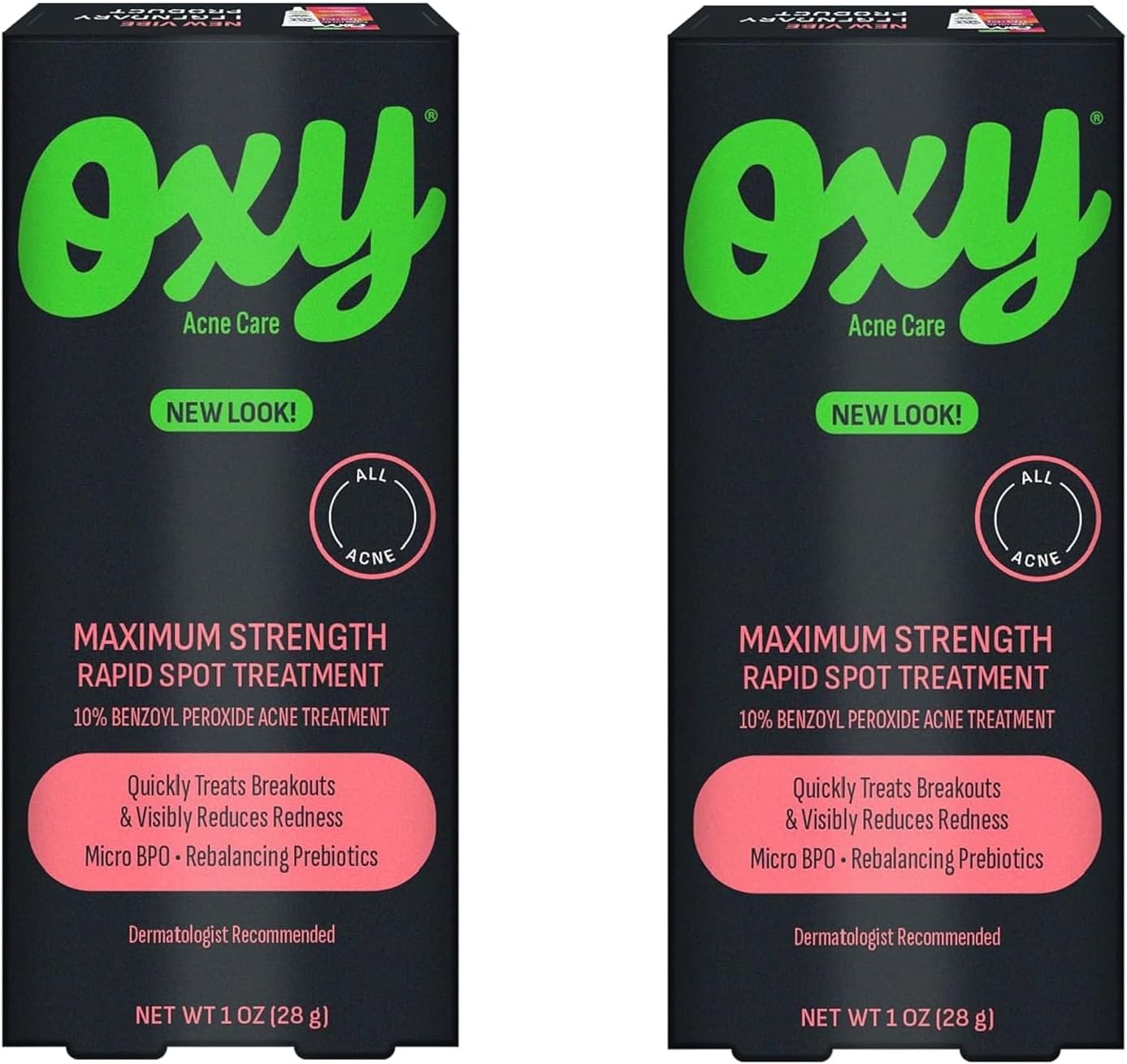 Amazon.com: OXY Advanced Care Maximum Strength Rapid Spot Treatment with Prebiotics (Pack of 2 ...