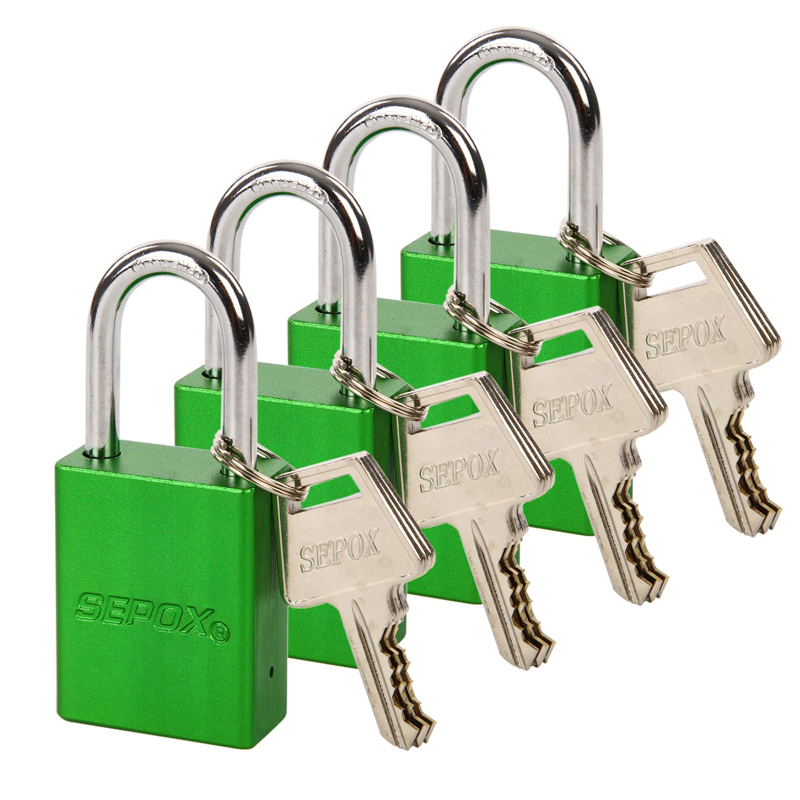 Snapklik.com : SEPOX Ultra Rust-Resistant Weatherproof Padlocks, Green ...