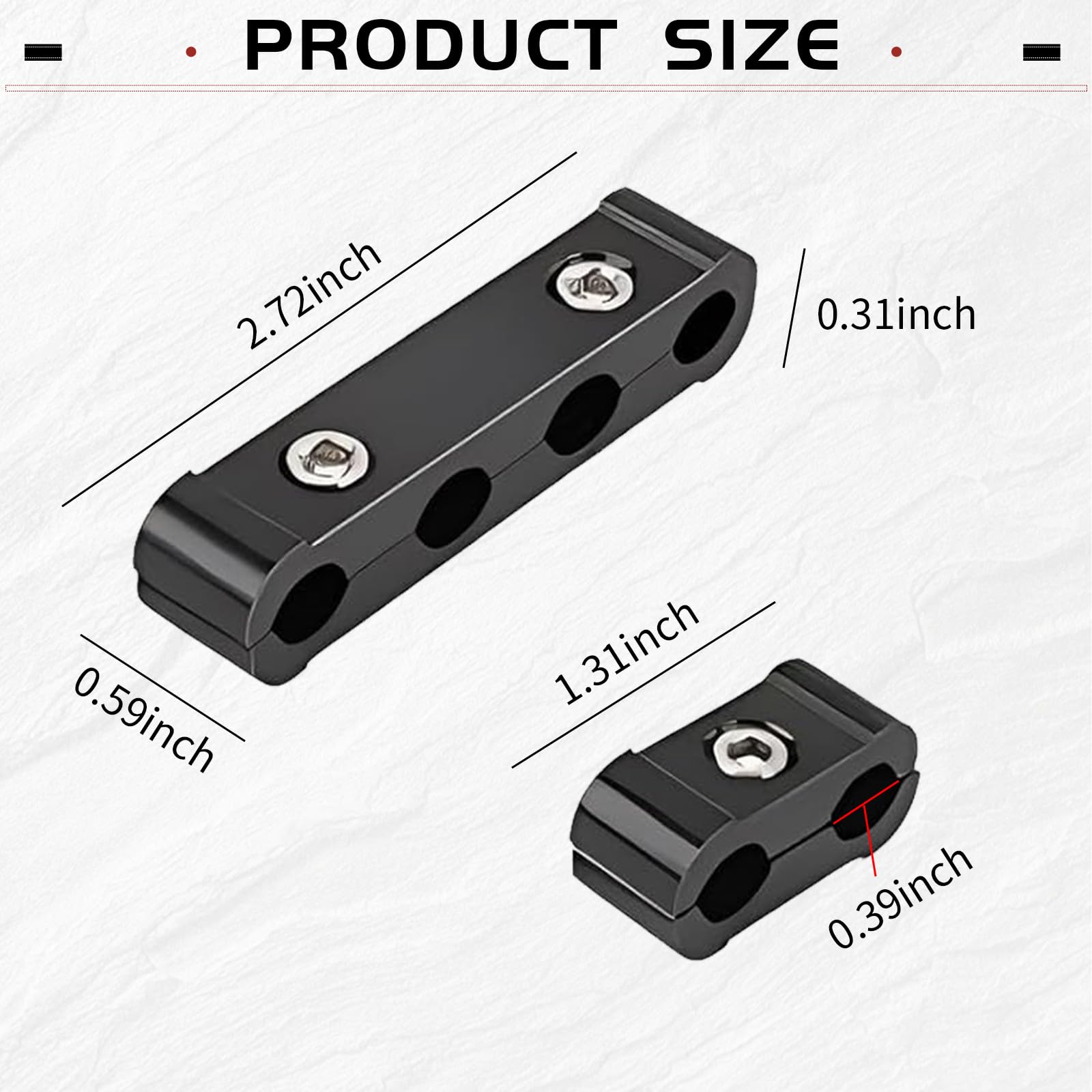 Snapklik.com : Slykew Pack-12 Metal Four-hole Vehicle Divider, Car ...