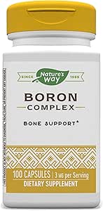 Nature's Way Boron Complex (3mg, 100 Capsules) : Buy Online at Best ...