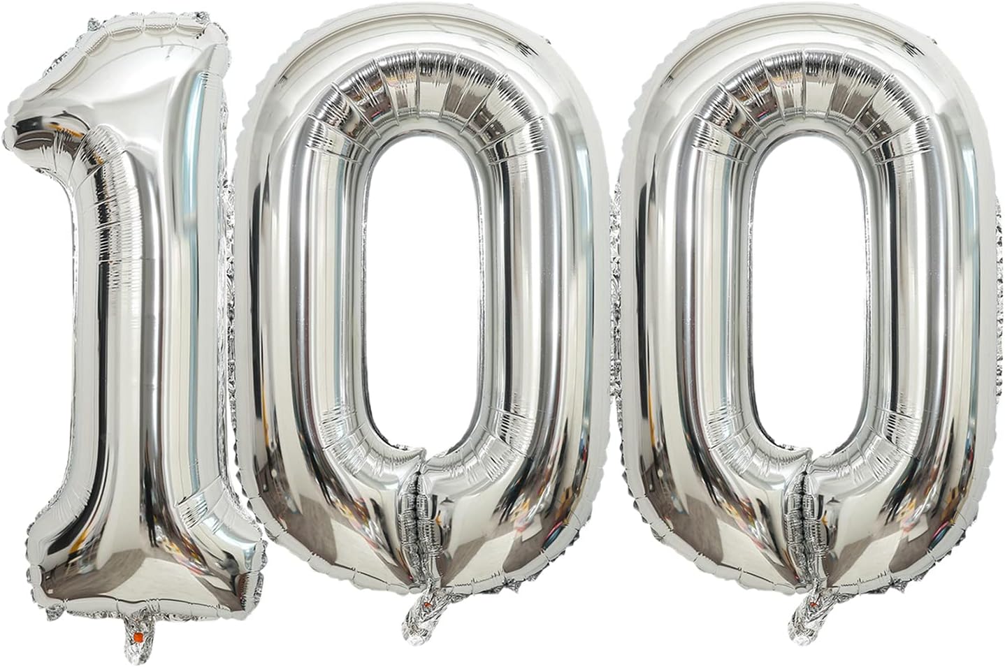 Amazon.com: Number 100 Balloons 32 inch Digital Balloon Alphabet 100 ...