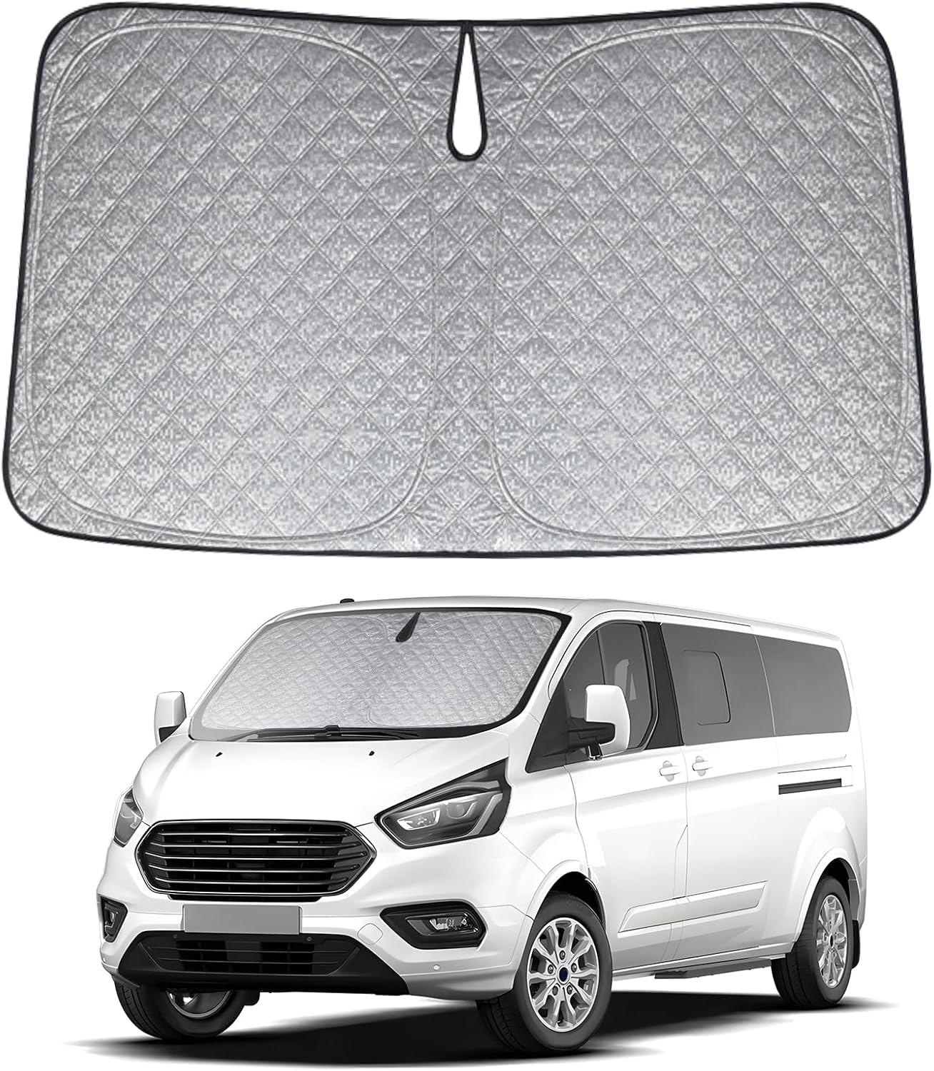 XCBYT Parasole Auto Parabrezza Interno Compatibile con Ford Transit ...