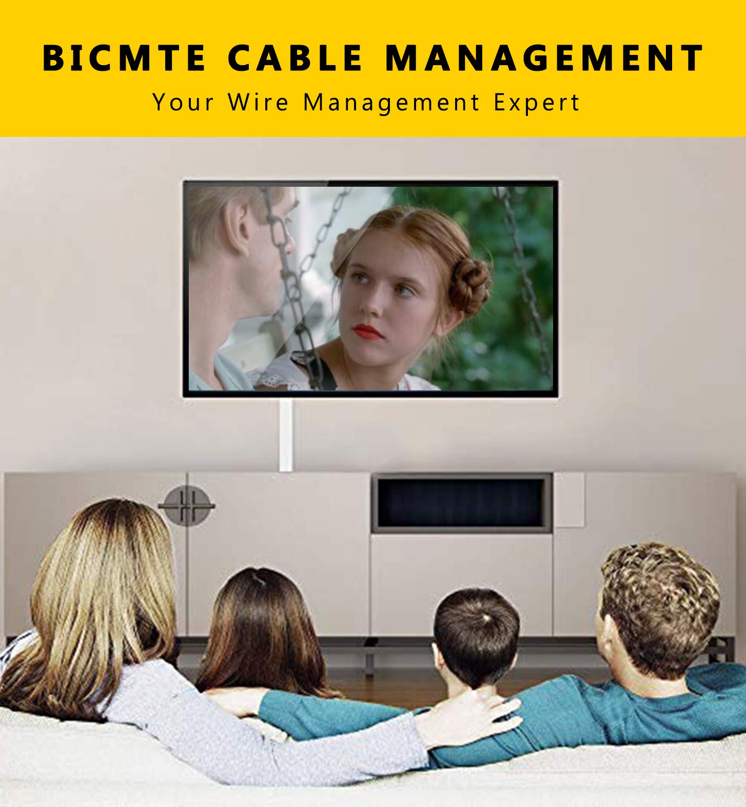 Square Cable Box PVC Trunking White Wall Cord Cover Cable Concealer On ...