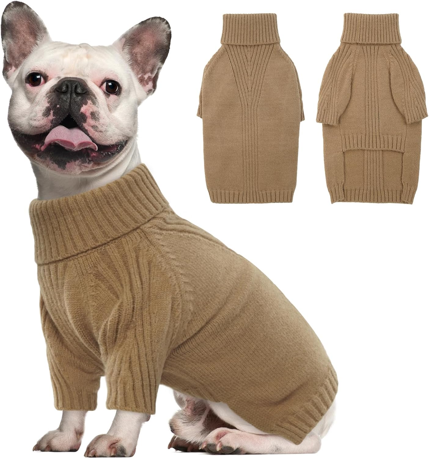 IECOii Dog Jumpers,Large Dog Christmas Jumper Fall Winter Clothing ...