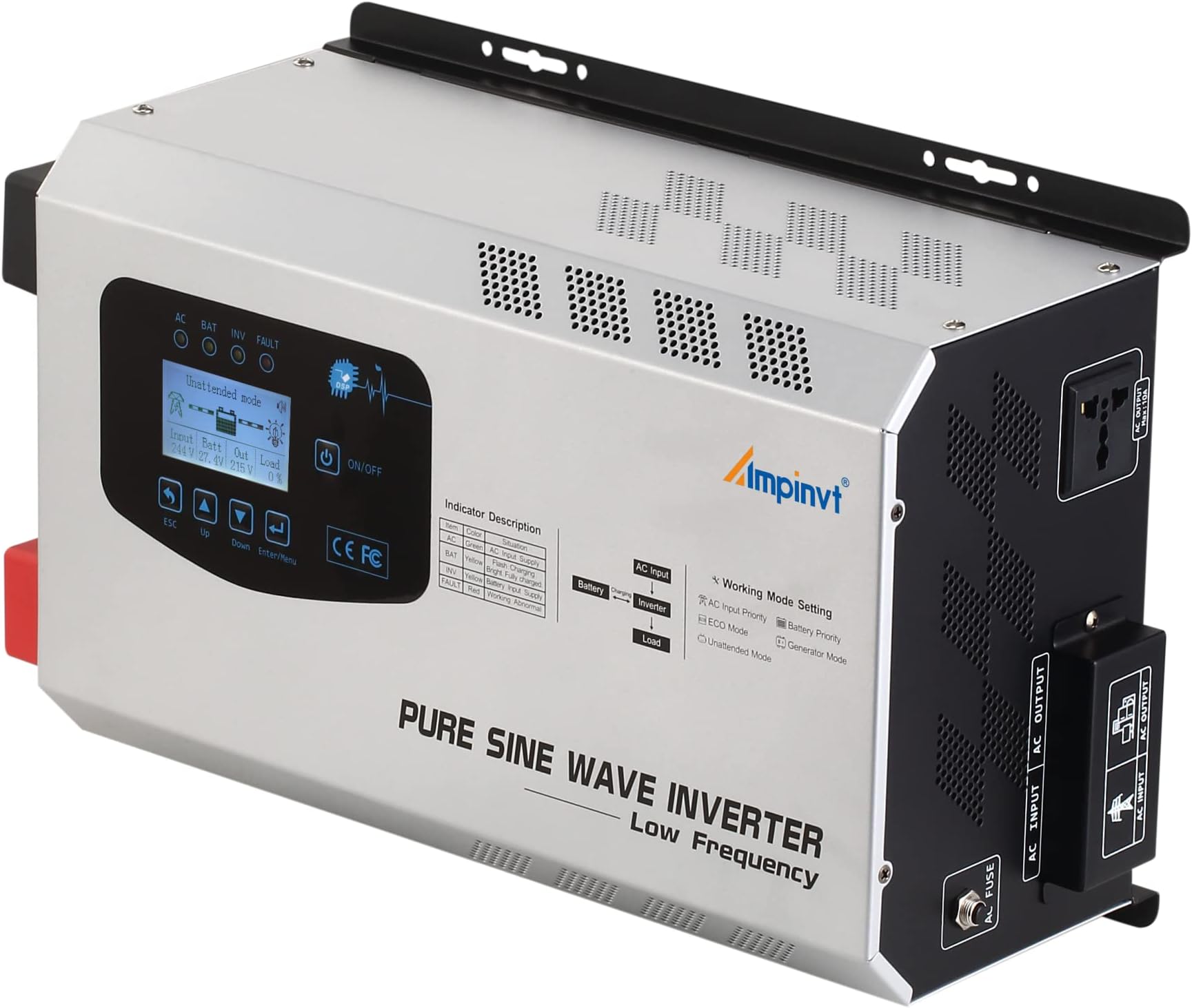 Amazon.com: Xantrex Freedom X 2000 True Sine Wave Power Inverter ...