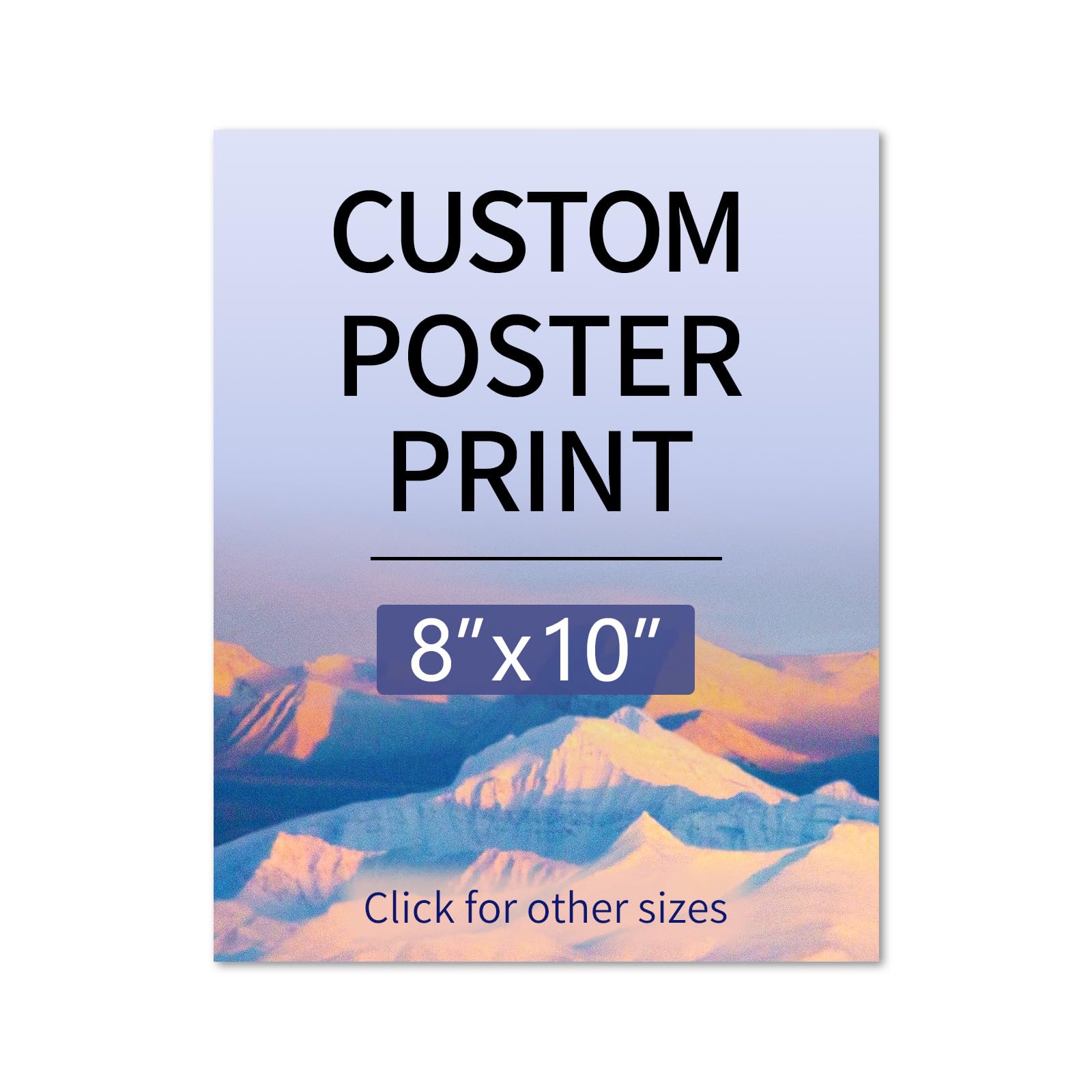 Amazon.com: Signsxcel Custom Poster Prints-Upload Your Image/Photo ...