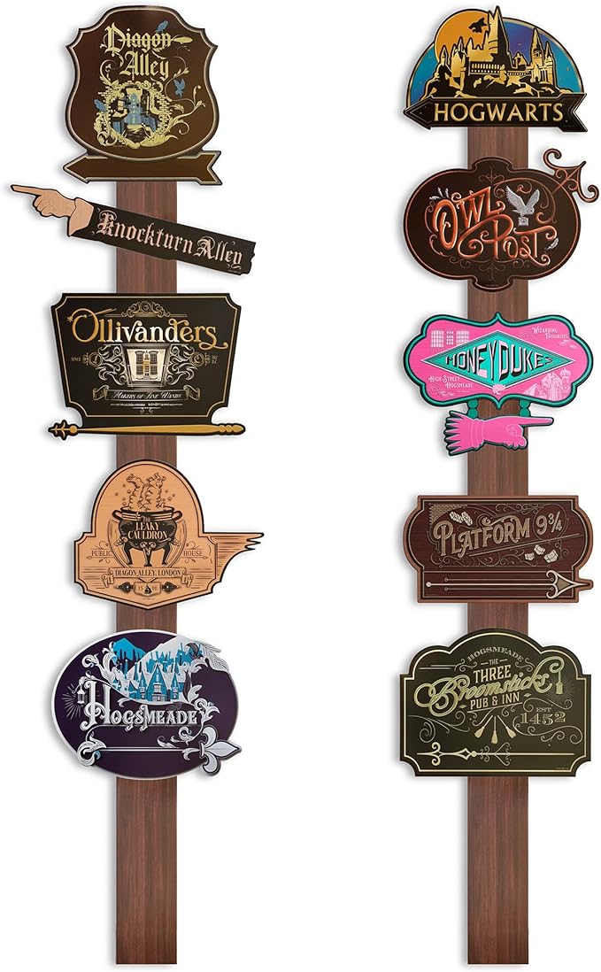 Amazon.com: Conquest Journals Harry Potter Wizarding World Directional ...